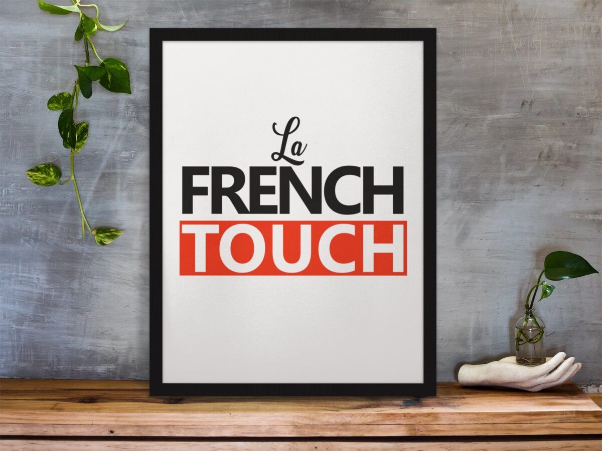 Affiche "La French Touch #4" - La French Touch